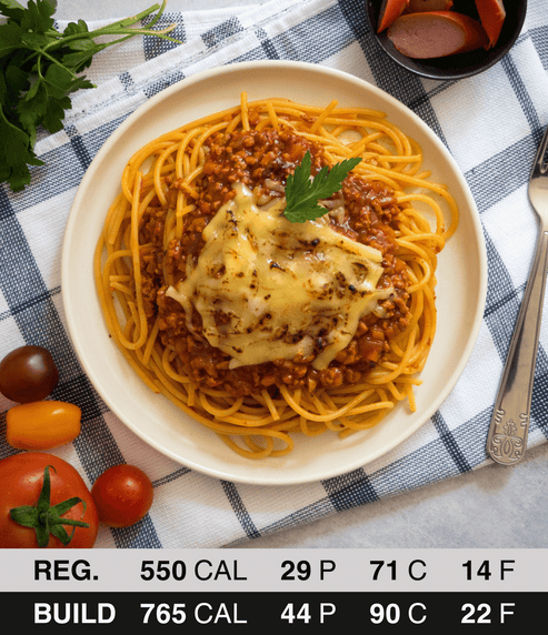 Filipino Spaghetti with Pork and Sausage – Fitness Bento